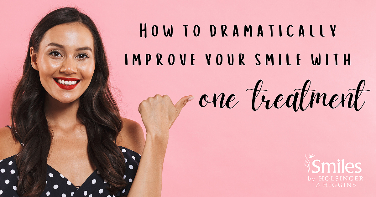 How To Dramatically Improve Your Smile With One Treatment - Smiles by ...